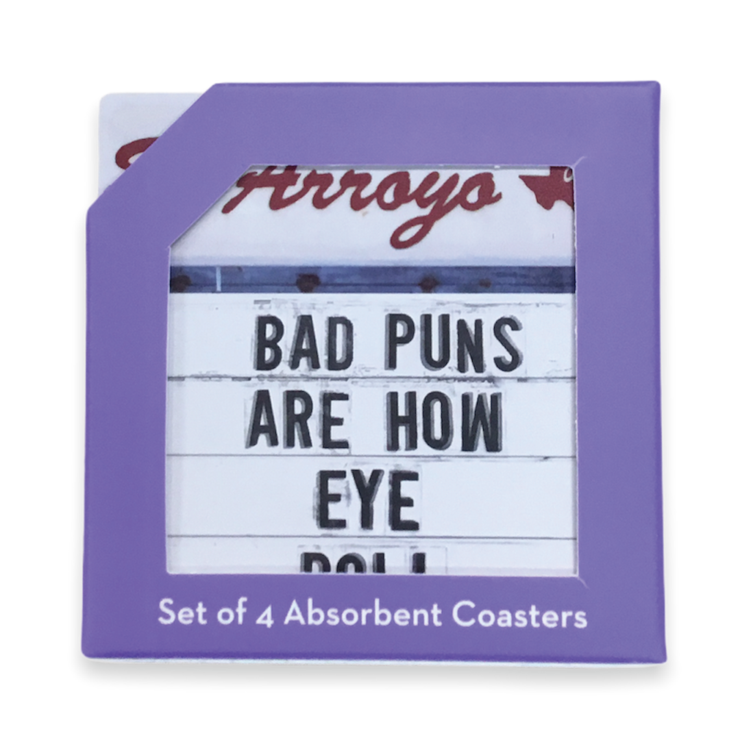Dad Jokes Coaster Set – Shop Atown
